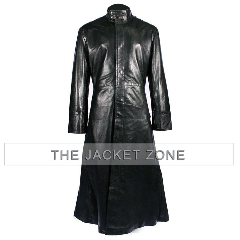 Neo Matrix Keanu Reeves Trench Coat