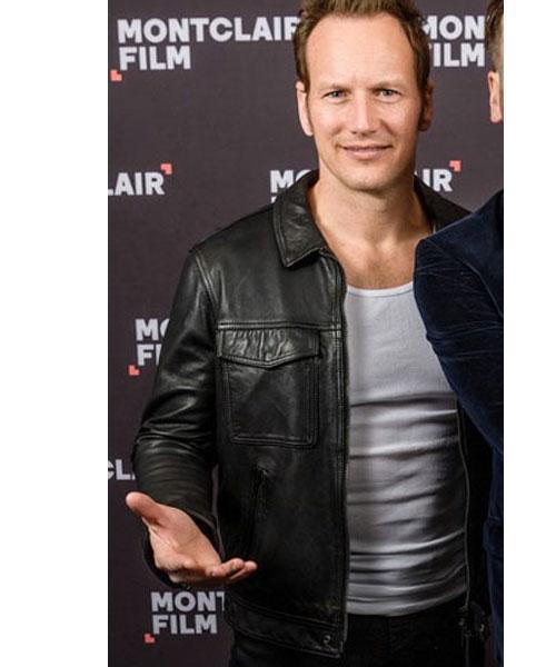 Patrick Wilson Montclair Film Festival Leather Jacket