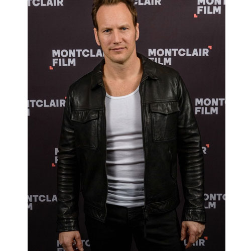Patrick Wilson Montclair Film Festival Leather Jacket